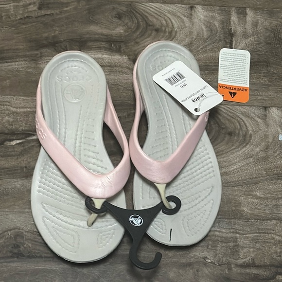 CROCS | Shoes | Crocs Ithaca Cotton Candy Pearl White Womens Size W6 ...